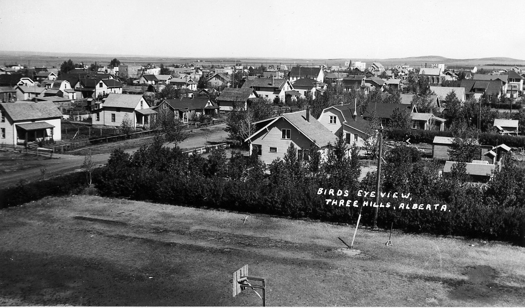Historical photos photographs of Three Hills Alberta