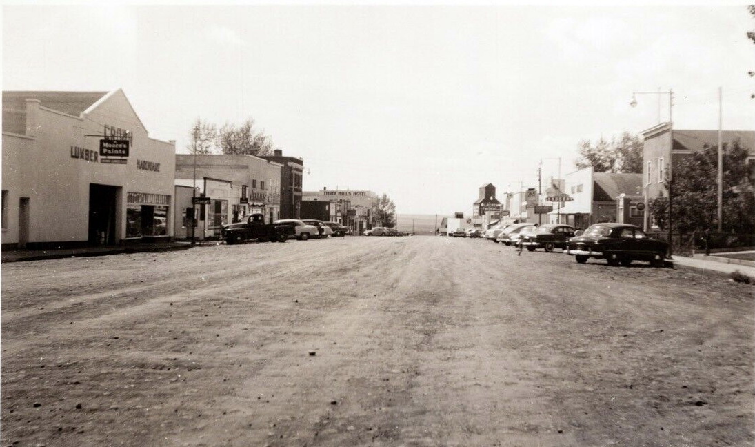 Historical photos photographs of Three Hills Alberta
