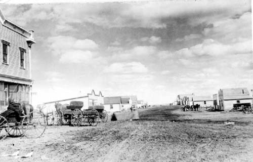 Historical photos photographs of Trochu Alberta