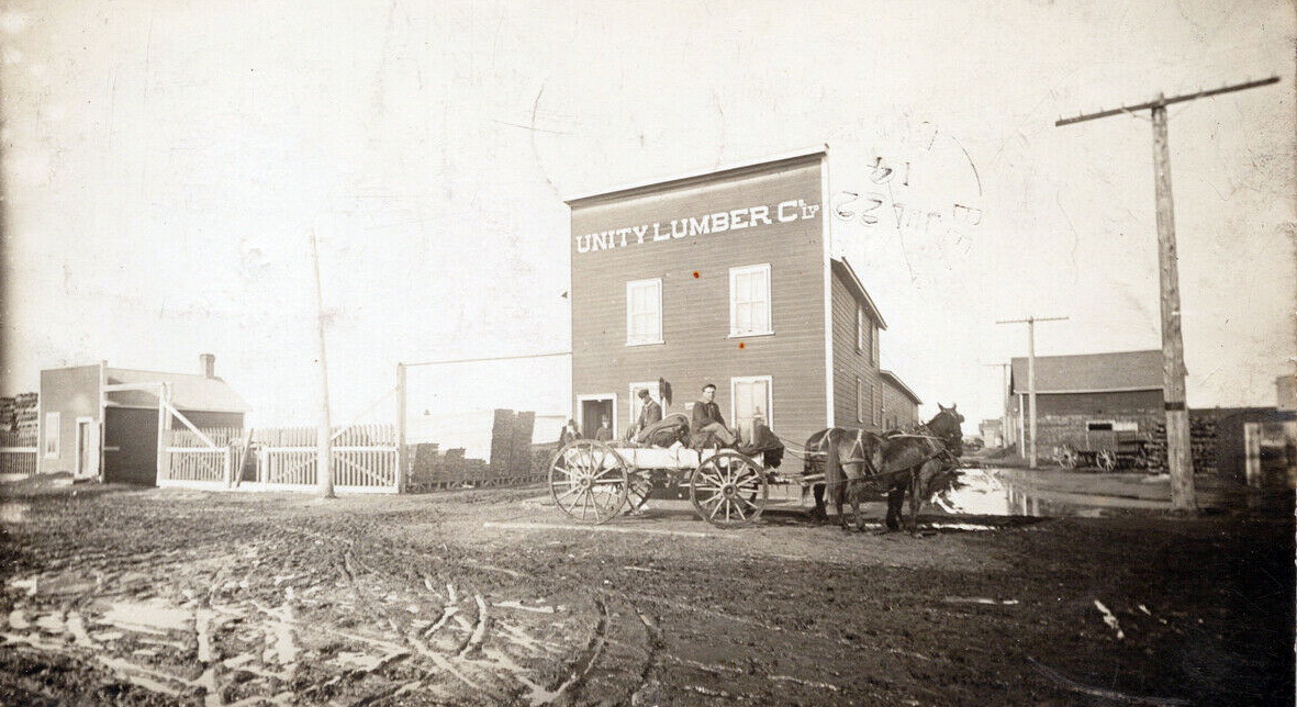Historical photos photographs of Unity Saskatchewan