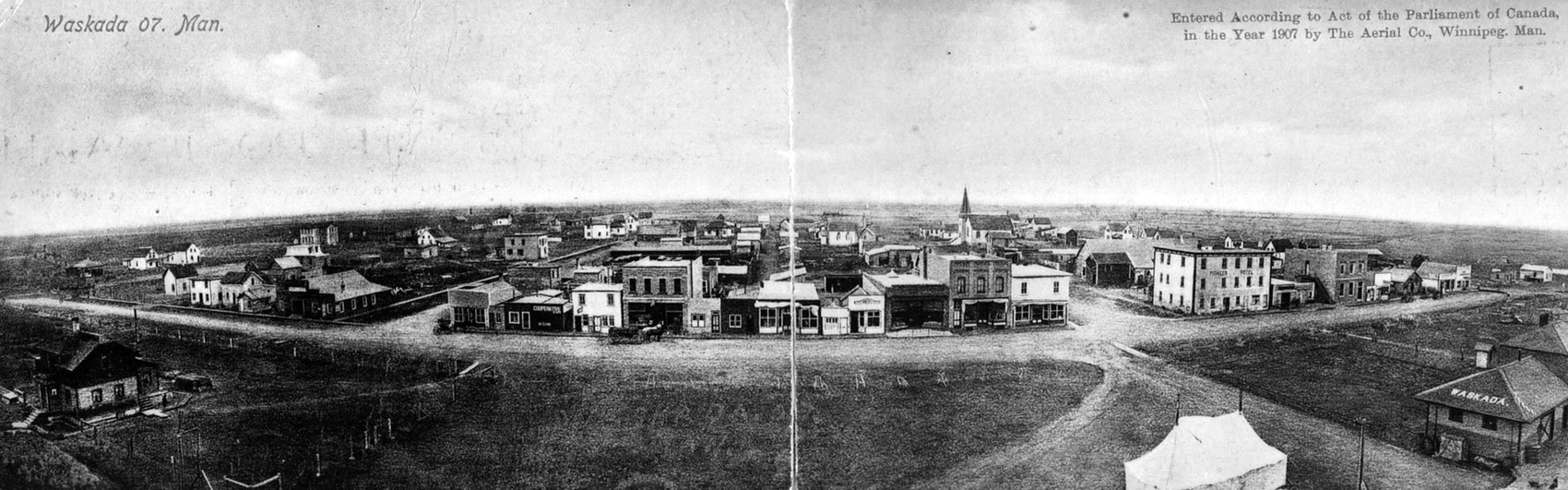 Historical photos photographs of Waskada Manitoba